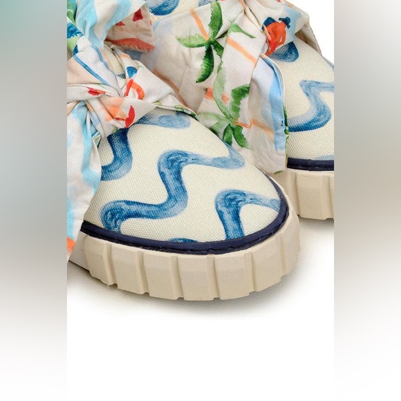 FARM Rio | Shoes | Farm Rio Copacabana Mule Sneaker With Bow New | Poshmark